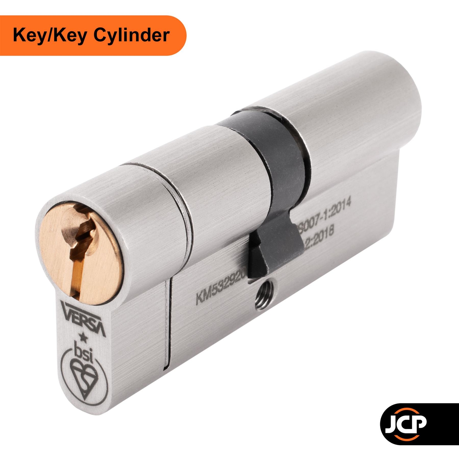 Euro Cylinder Lock UPVC Front Door Barrel 1 Star 6 Pin Anti Snap TS007 ...