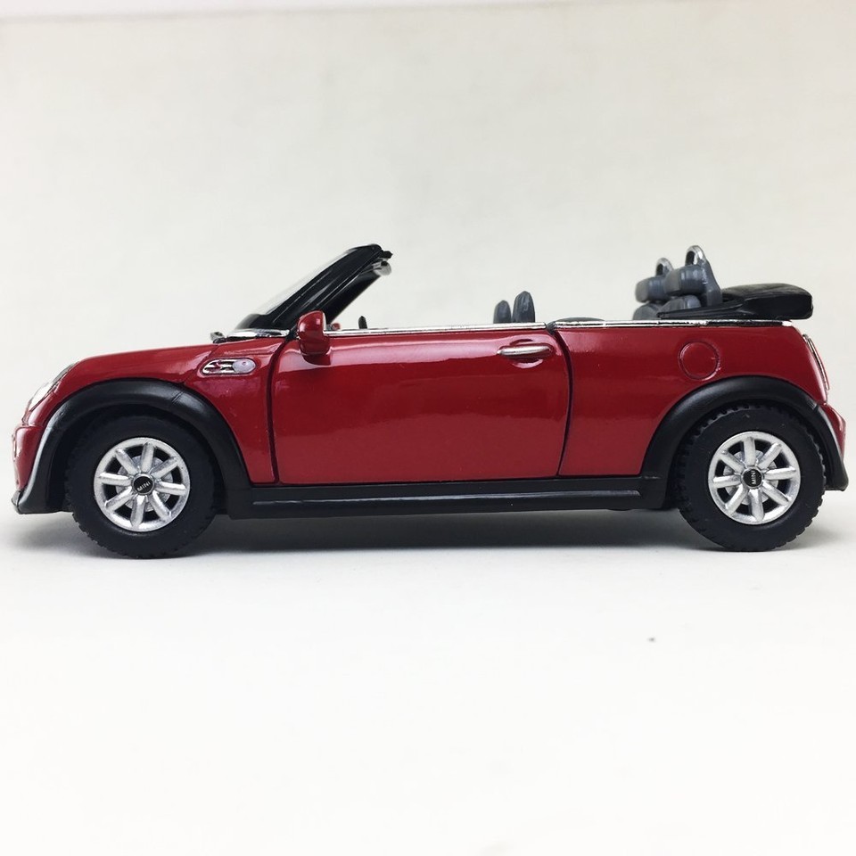 New 5" Kinsmart Mini Cooper S Convertible Diecast Model Toy Car 1:28 ...