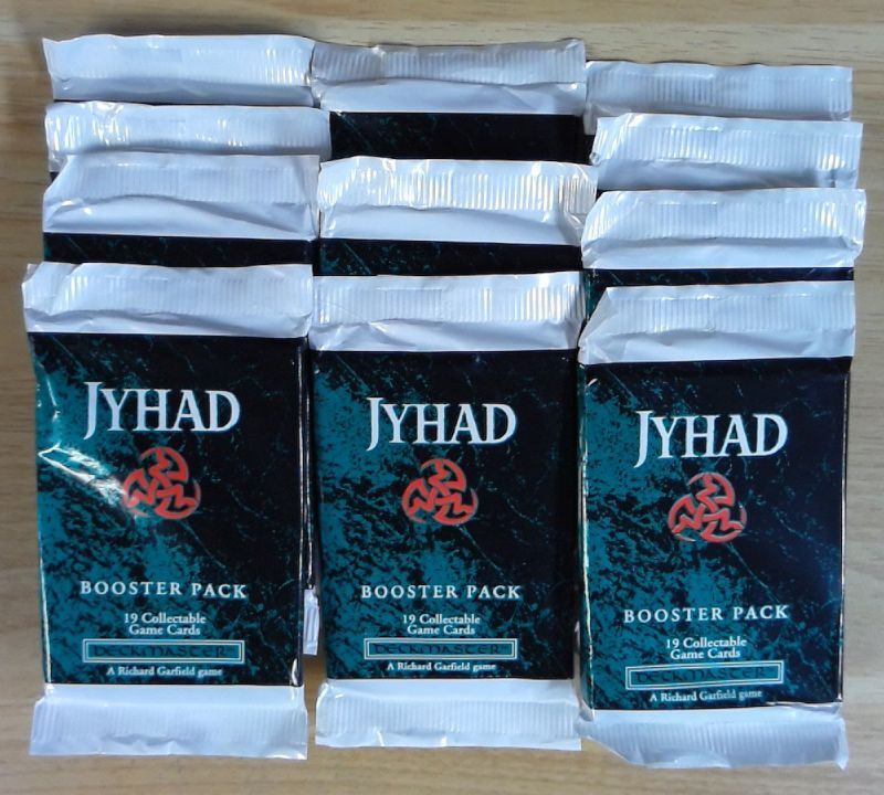 1x Lot of x11: Jyhad: Booster Packs New | eBay
