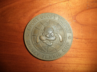 Rare Sport Goofy Trophy Disney Tennis Cup ITF junior world invitational ...