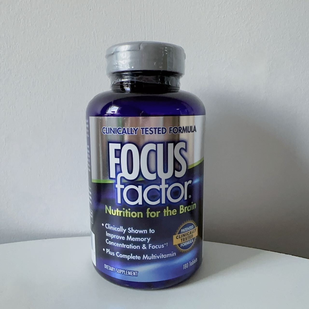 FOCUS factor 180 Nutrition for the Brain Dietary Supplement Tablets ...