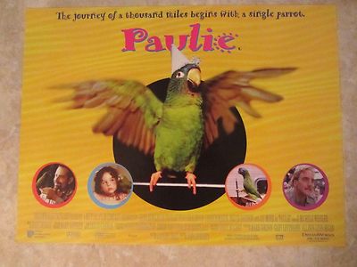 Paulie movie poster - Parrot poster - 12 x 16 inches | eBay