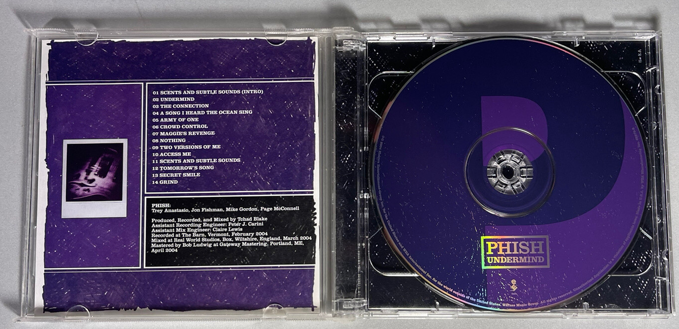 PHISH Undermind music musical album CD disc + DVD Specimens Of Beauty 75596296922 | eBay