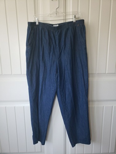 City Blues By Koret Denim Jeans Woman Blue Elastic Waist Pull On ...