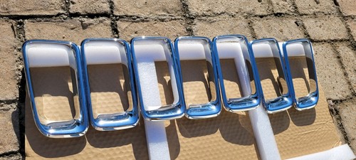 2014 2015 2016 Jeep Grand Cherokee Grille Trim Ring Kit 68316532AA OEM ...