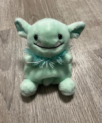Aurora World Plush Palm Pals GRIBBLE the Goblin 5" Stuffed Animal Teal ...