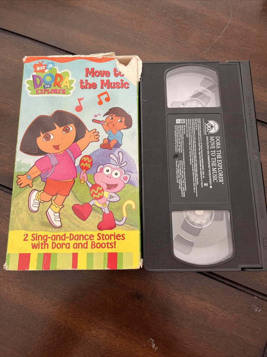 Dora The Explorer Move To The Music Vhs