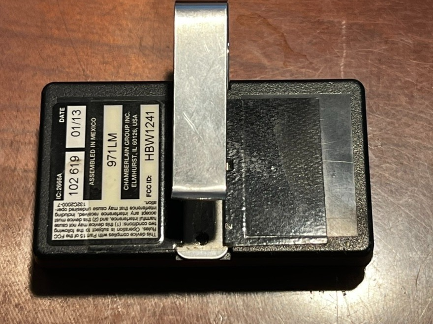 Genuine LiftMaster 971LM Garage Door Opener Remote for 1000SDR 2000SDR ...