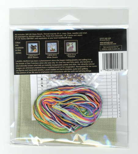 Hummingbird Cross Stitch Kit Mill Hill 2023 Laurel Burch Birds LB302313 ...