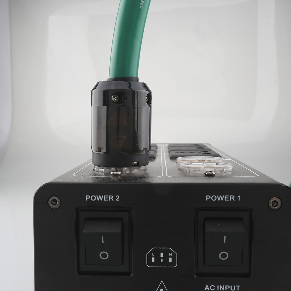 HiEnd Copper and Silver Mixed Wire with EU/US Plug HIFI Audio Power ...