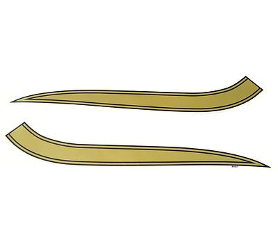 Gas Fuel Tank Stripes Decals Set - Honda CB750K CB750 CB 750 SOHC ...