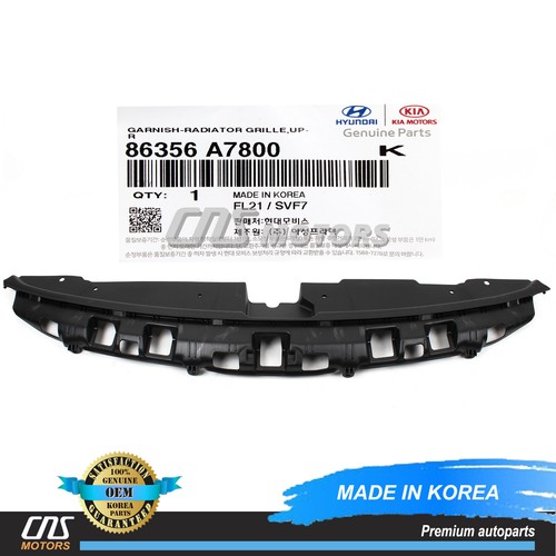 ⭐GENUINE⭐ Front Grille Sight Shield Splash Cover for 17-18 Kia Forte ...
