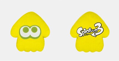 Toy 34 cm Splatoon 3 cushion Squid Yellow Nintendo Doll | eBay