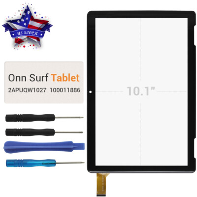 Onn 10.1" Tablet 2APUQW1027 100011886 Touch Screen Digitizer Glass with ...