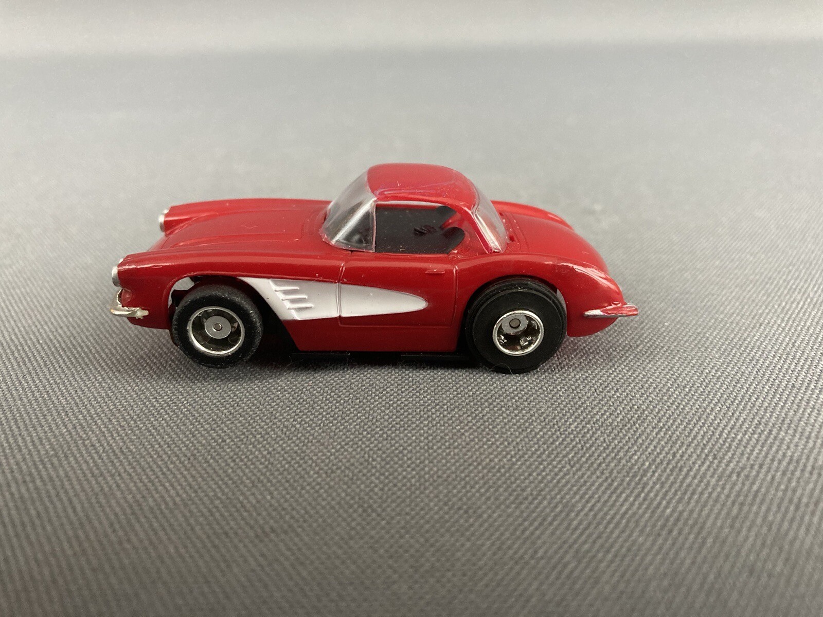 Tyco Magnum 440 HO 1957 Chevrolet Corvette Slot Car - Red/Wht - Tested ...