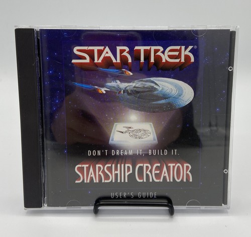 Star Trek: Starship Creator (Windows/Mac, 1998) Interactive PC CD-Rom ...