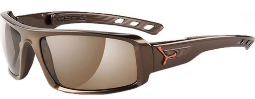 Cebe S Sential 2000 Brown Flash Sunglasses with Deep Dark Brown Frame ...