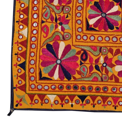 Asian Vintage Perfect Beauty Floral Work Wall Hanging Tapestry ...