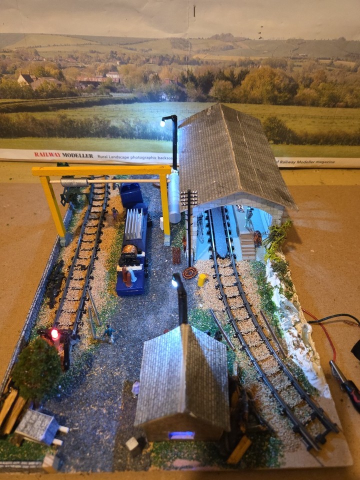 oo gauge model railway diorama | eBay UK