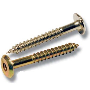 Flat Head Hex Drive Furniture Screws for Wood, Timber, Beds, Cabinets ...