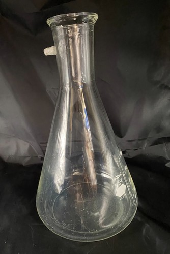 Kimax 4000mL 4L Glass Filtering Flask Heavy Wall barbed 27060 | eBay