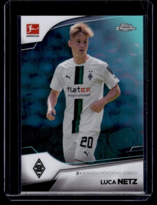 2023 Topps Chrome Bundesliga Luca Netz /275 Borussia Monchengladback ...