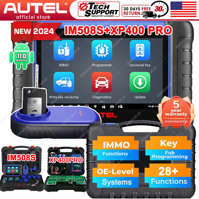 Autel MaxiIM IM508S Pro+XP400 Pro as IM608S II IMMO Key Programming ...