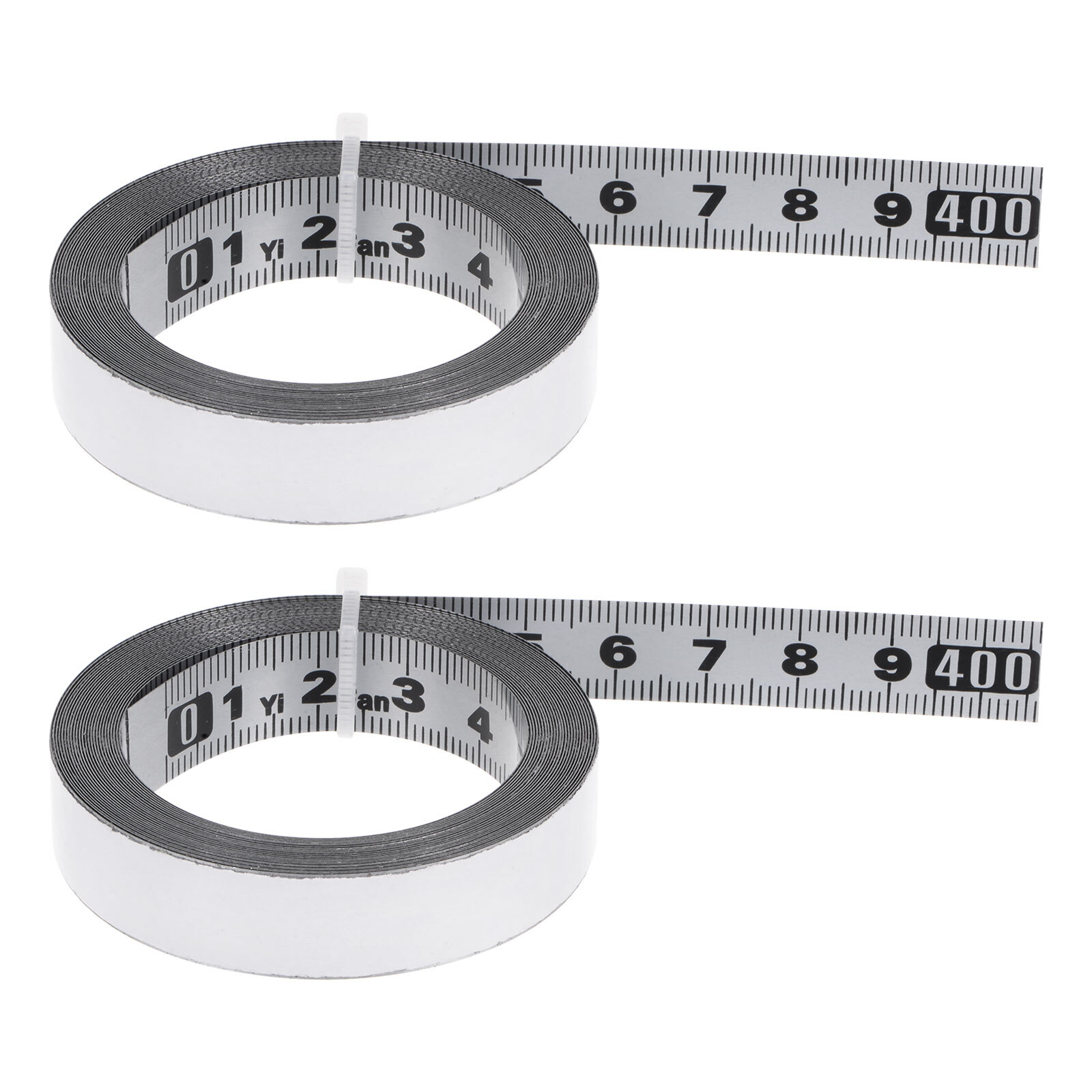 2pcs Self-Adhesive Measuring Tape 400cm Metric Left to Right ...