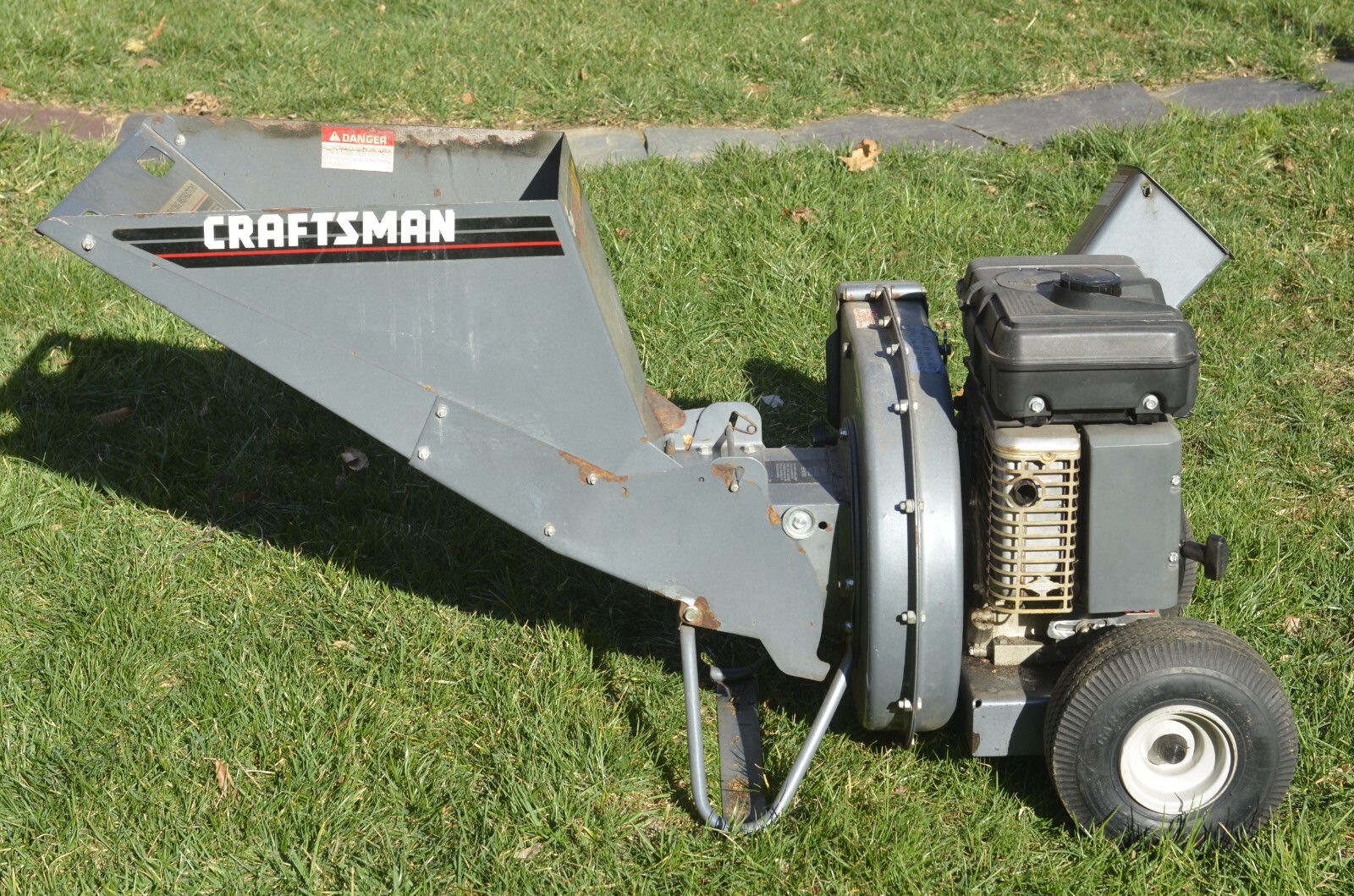 NO SHIP CRAFTSMAN 5HP CHIPPER/SHREDDER IN EXCELLENT CONDITION LOCAL ...