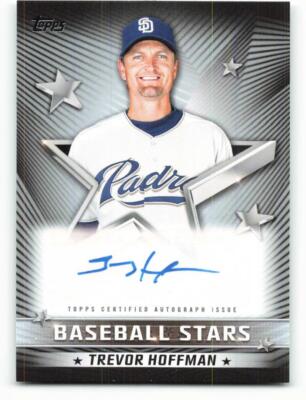 2022 Topps Baseball Stars Autographs Black #BSA-TH Trevor Hoffman NM-MT ...