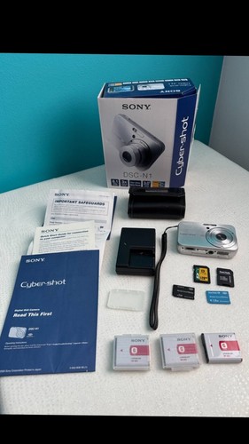 Sony Cyber-Shot DSC-N1 8MP 3x Digital Camera Silver Tested | eBay