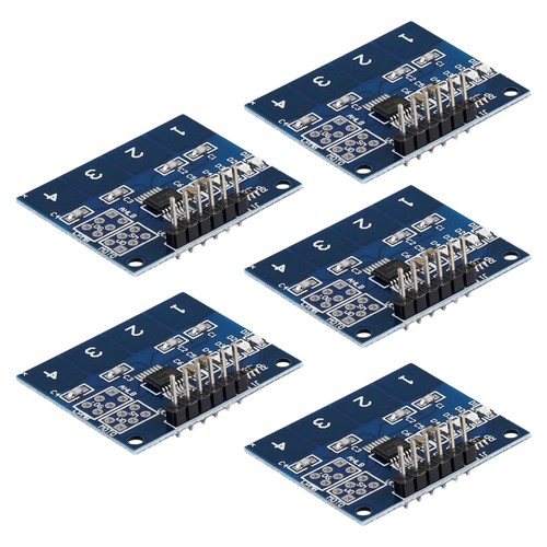 1X(TTP224 Modulo Interruttore Tattile Capacitivo A 4 Canali IC di ...