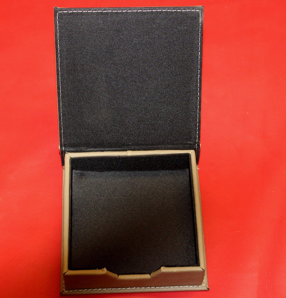 Dan Wesson Leather Accessory's Box Case 4 3/4" x 4 3/4" x 1 3/4" | eBay