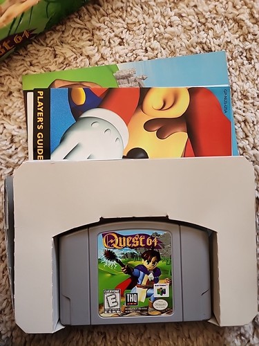 Quest 64 Complete With Box And Manuals 785138301037| eBay