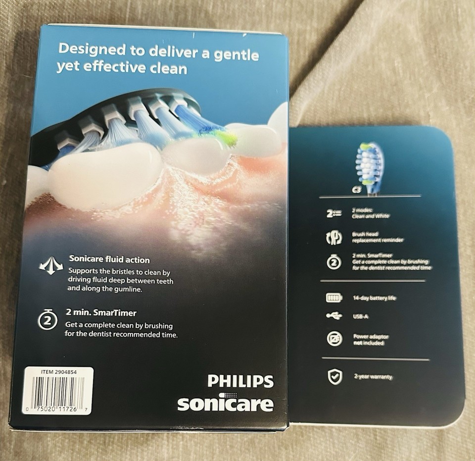 Philips Sonicare Sonic Electric Toothbrush Advanced Clean HX3792 HX3792 ...