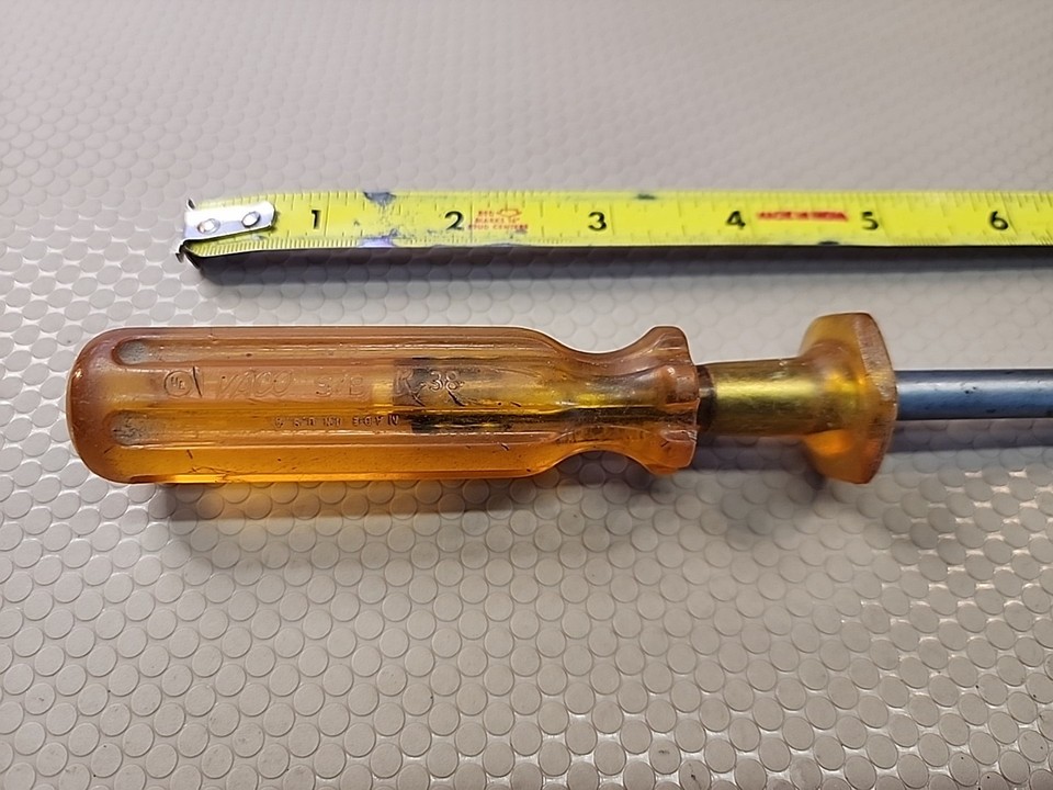 VACO K38 ADJUSTABLE WEDGE SLOTTED SCREWDRIVER - USA (k10) | eBay