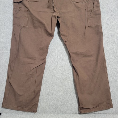Berne Carpenter Work Pants Mens 44x30 Brown Workwear Outdoor Canvas ...