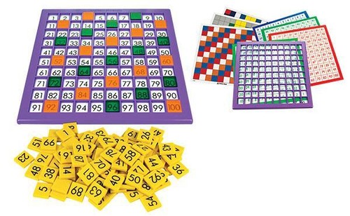 Unifix Hundreds Grid Board 152p Maths Teacher Resource School Learning ...