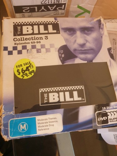 The Bill : Collection 3 Episodes 49-96 -NEW NOT SEALED BOX DAMAGED DISC ...