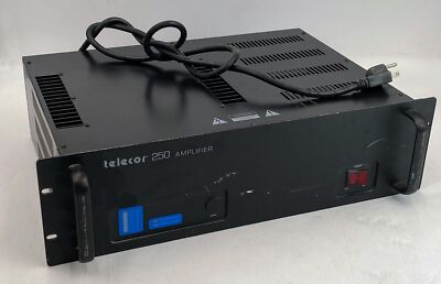 Telecor SI-250 Power Amplifier, 250W RMS, High Efficiency | eBay