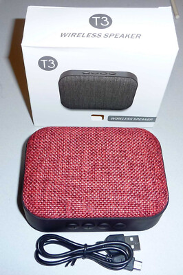T3 Wireless Speaker Brand New | eBay