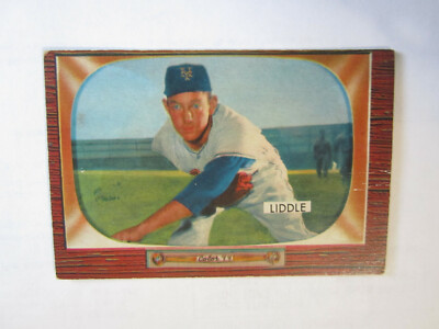 1955 Bowman # 146 Don Liddle Card (B39) New York Giants | eBay