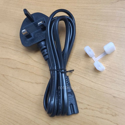 HONGLIN Fused 5A 250V AC Adapter Power Cable/Cord 1.4M Long(UK Plug ...