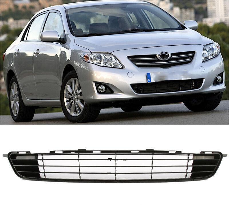 Fit For 2009-2010 Toyota Corolla Front Bumper Cover Grille Black Lower ...