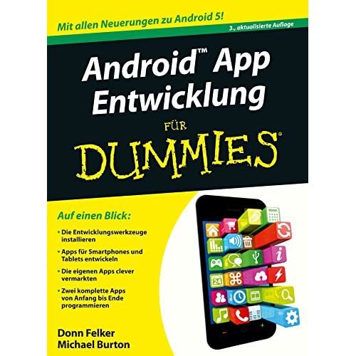 Android App-Entwicklung Fur Dummies (For Dummies) - Paperback NEW Donn ...