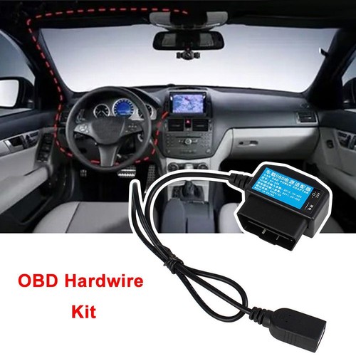 Wire OBD Hardwire Kit Car Charge Cable Dash Cam Camcorder Parking ...