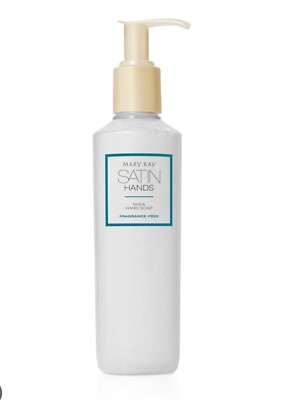Mary Kay Satin Hands Shea Hand Soap Fragrance Free 6.5oz / 185g New In ...
