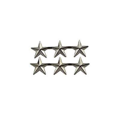 WW2 Pair Of WW2 US Army Officer 3 Star Lieutenant General Rank Badges ...