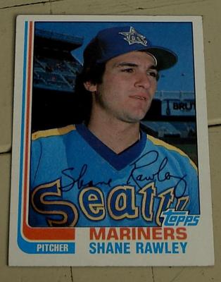 Shane Rawley, Mariners, 1982 #197 Topps Baseball Card GD COND | eBay