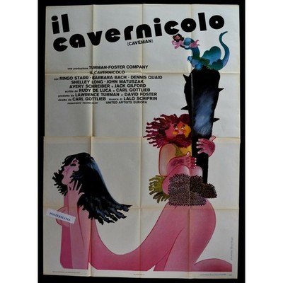 Manifesto 4F The Caveman Ringo Starr Beatles Bach Quaid Lon | eBay